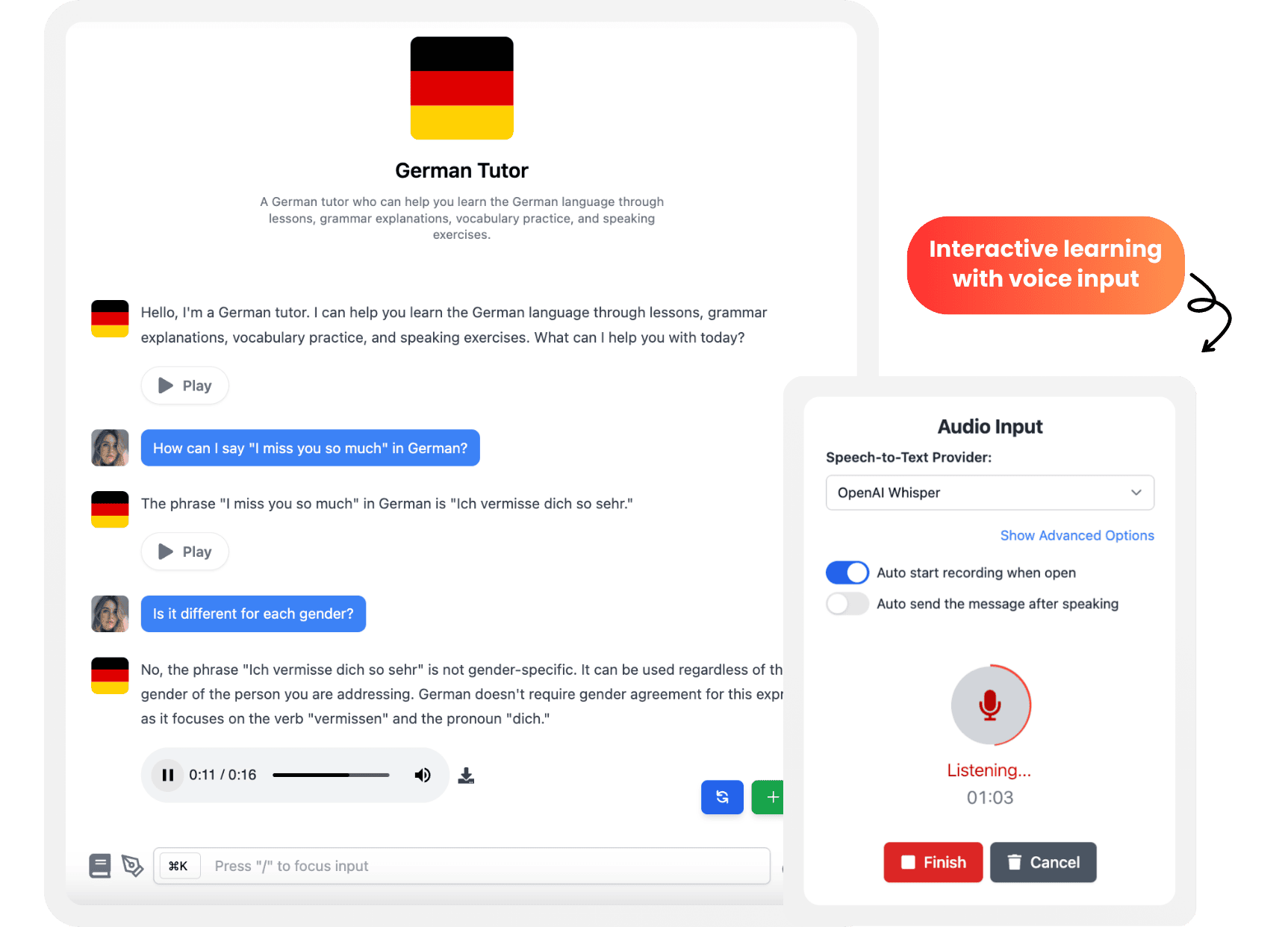 TypingMind — LLM Frontend Chat UI for AI models